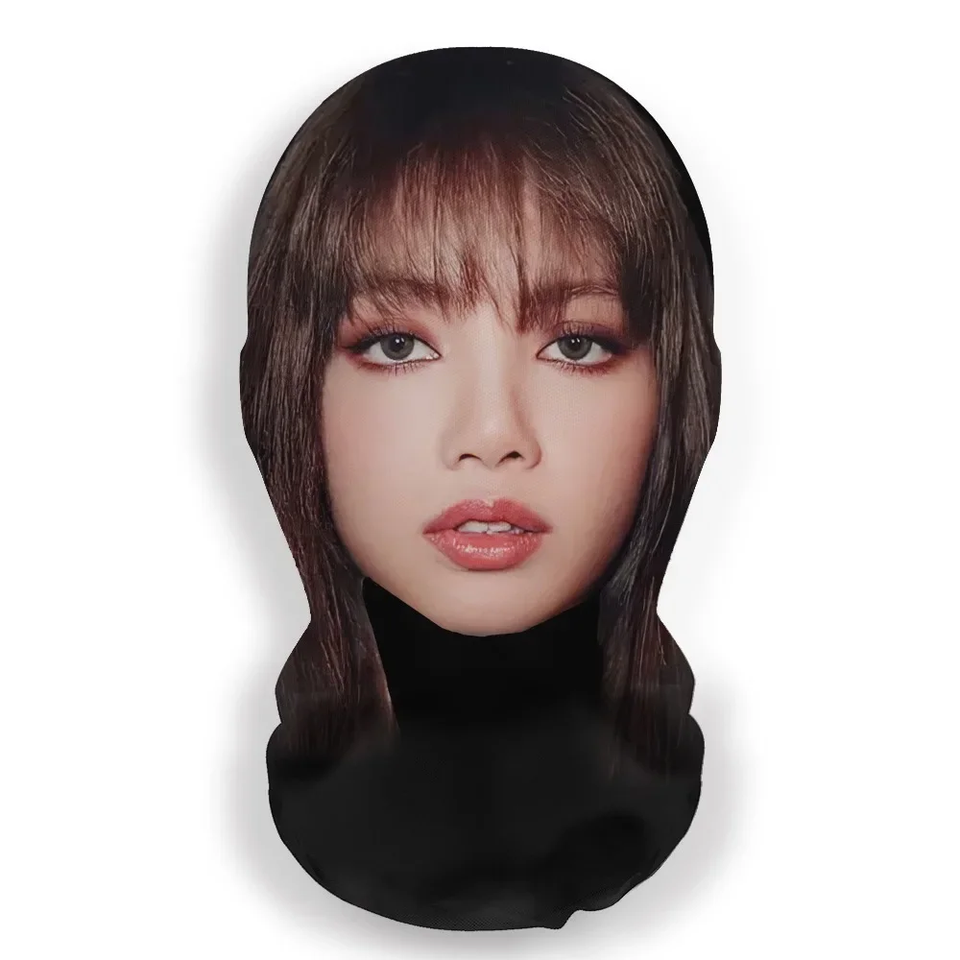 Realistic 3D Face for Men Women Cosplay Mask Full Face Hip Hop ...
