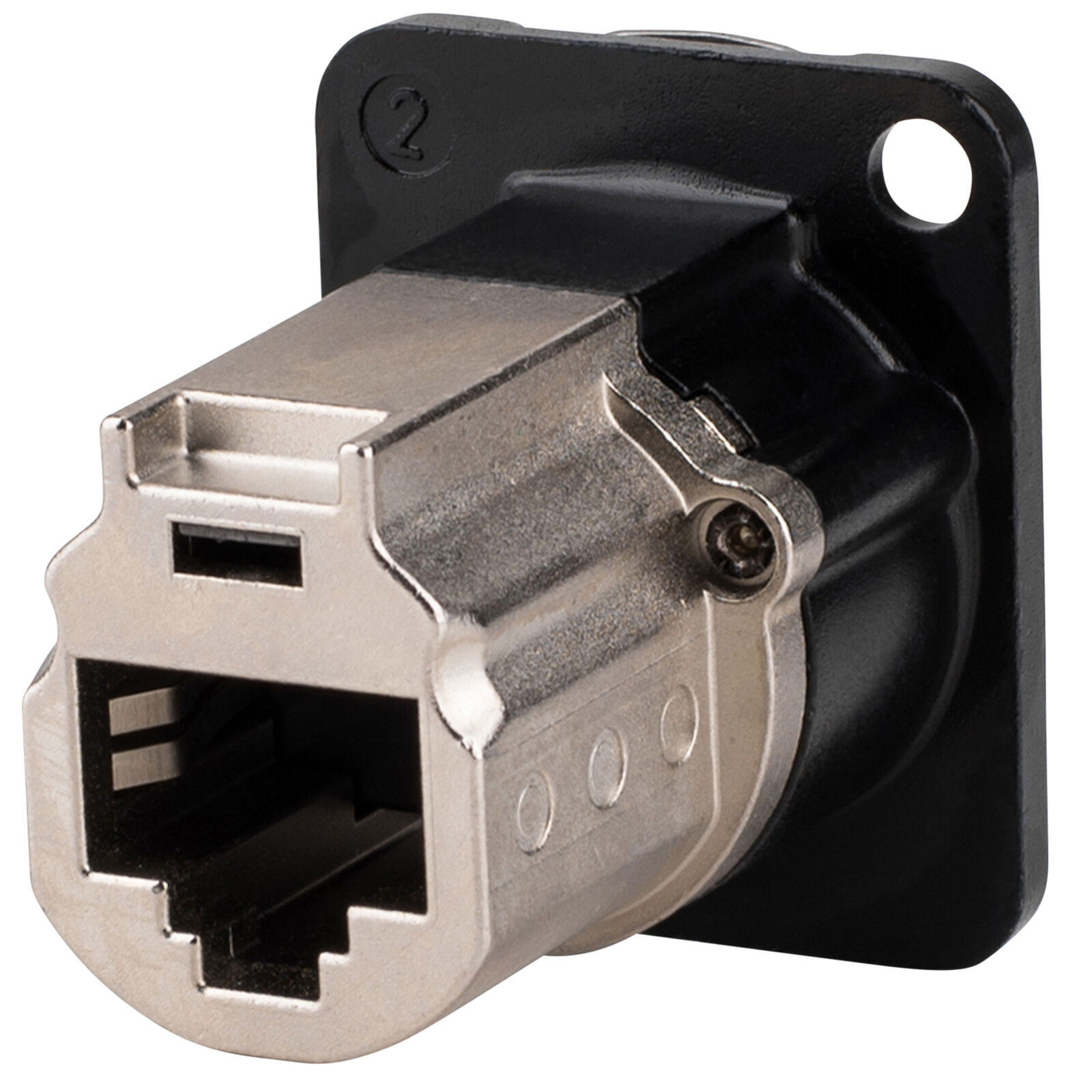 Neutrik NE8FDX-P6-B CAT6a D-size Chasis Connector for sale online | eBay UK