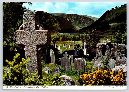 Ireland Wicklow St. Kevin's Cross Glendalough Vintage Postcard ...