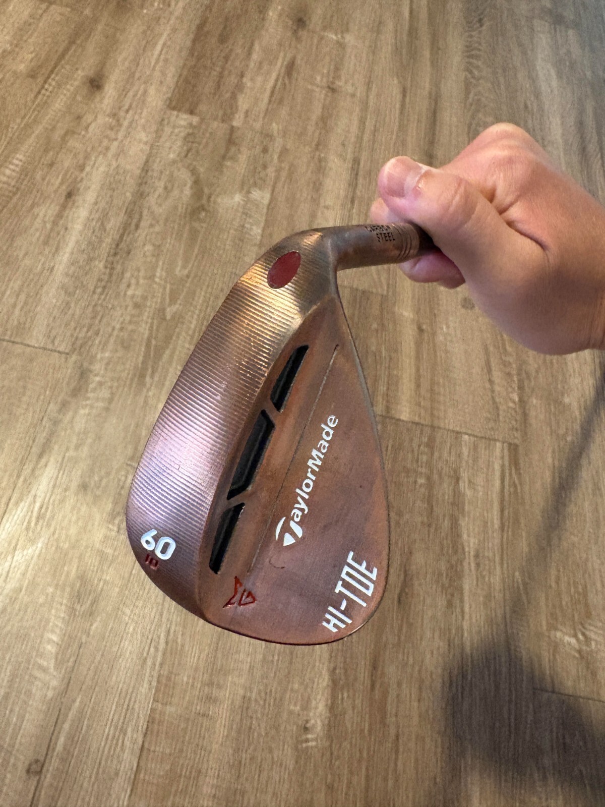 Taylormade High-Toe Wedge 60 Degrees, 10 bounce, Carbon Steel | eBay