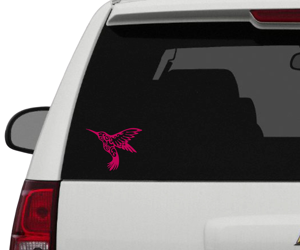 Hummingbird Vinyl Decal Sticker Car Truck Yeti Window Bumper Wall ...