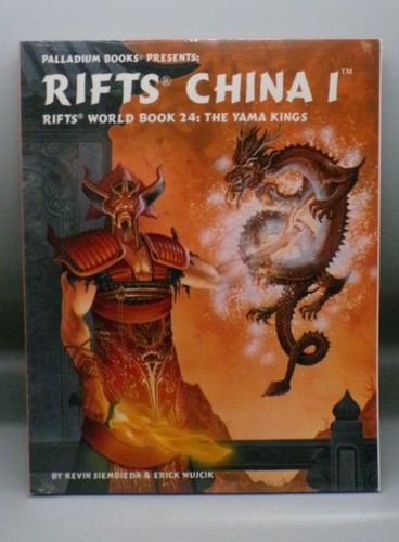Palladium Books RIFTS World Book CHINA I The Yama Kings SEALED ...