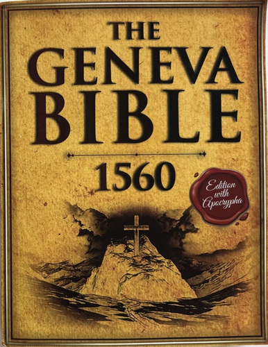 THE GENEVA BIBLE 1560 Edition with apocrypha 2024 by bryce nolan *LIKE ...