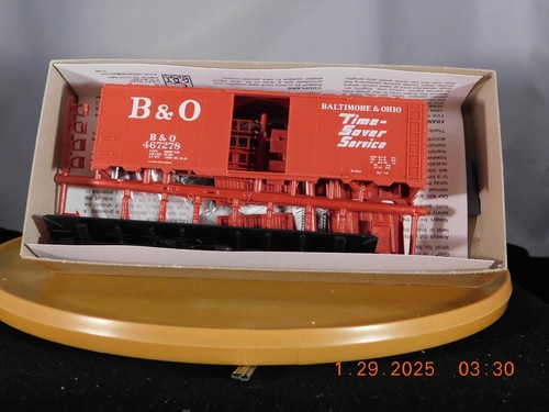 C&BT Shops HO Scale 40' Boxcar Baltimore & Ohio "Timesaver" | eBay