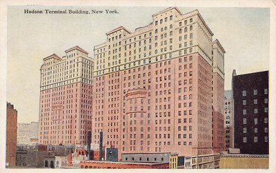 Hudson Terminal Building, Manhattan, New York City, Early Postcard ...