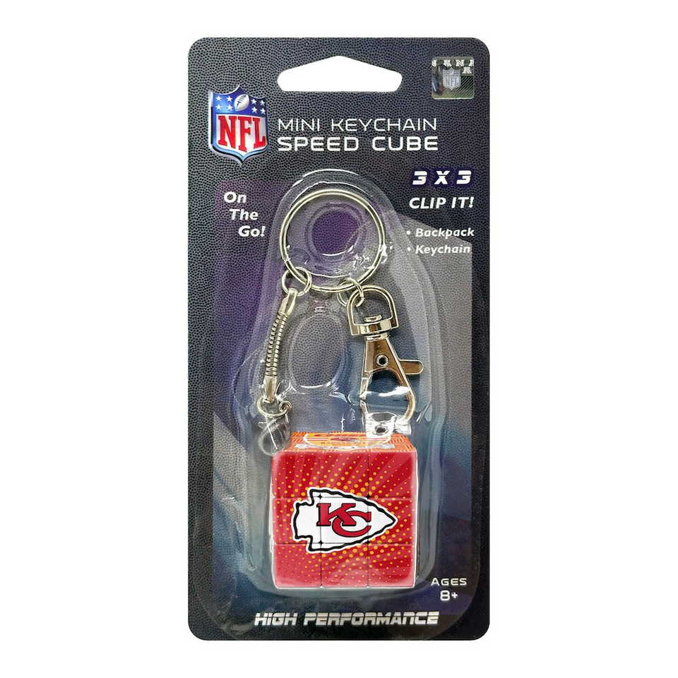 NFL KANSAS CITY CHIEFS Mini Keychain Speed Cube - NEW | eBay