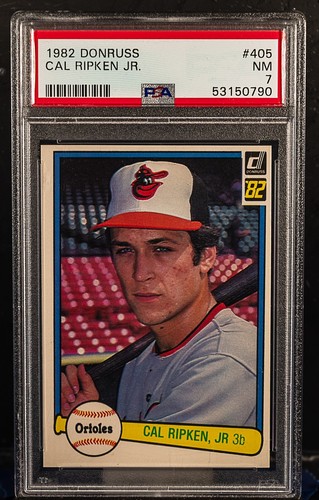 53150790 Cal Ripken Jr. RC Rookie Card 405 Orioles PSA 7 | eBay