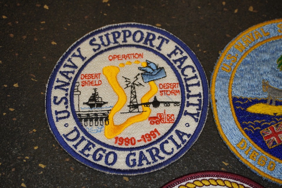 1990s US Navy Military Patches Support Facility Security Group Diego ...