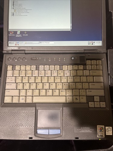 Compaq Armada E500 PP2060 Laptop Computer Pentium III Windows 2000 ...