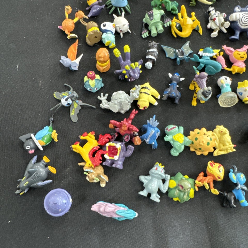 Massive Vintage Pokémon Figure Toys 178 Figure Total Mixed Lot Years | eBay