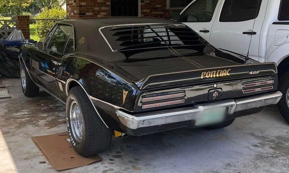 67-69 Pontiac Firebird WILLPAK ASTRA HAMMOND 1-piece Aluminum Rear ...