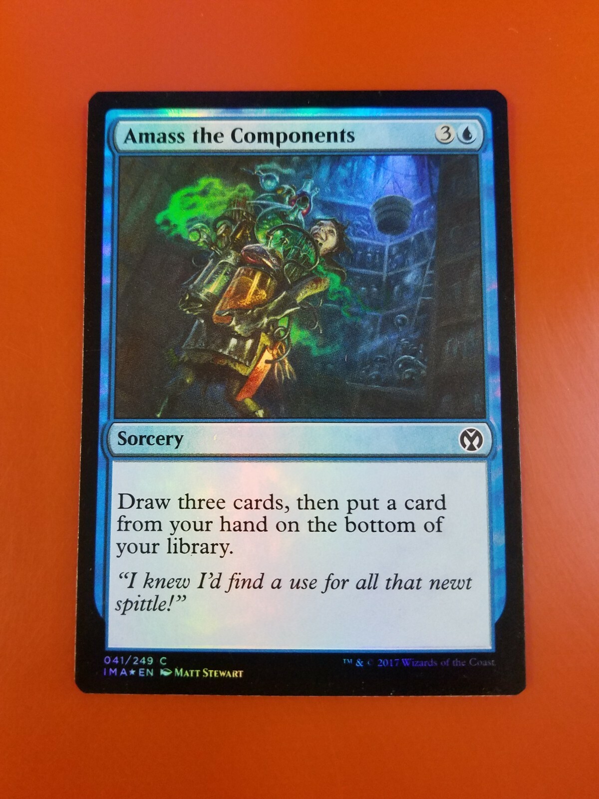 1x Amass the Components | FOIL | Iconic Masters | MTG Magic Cards | eBay