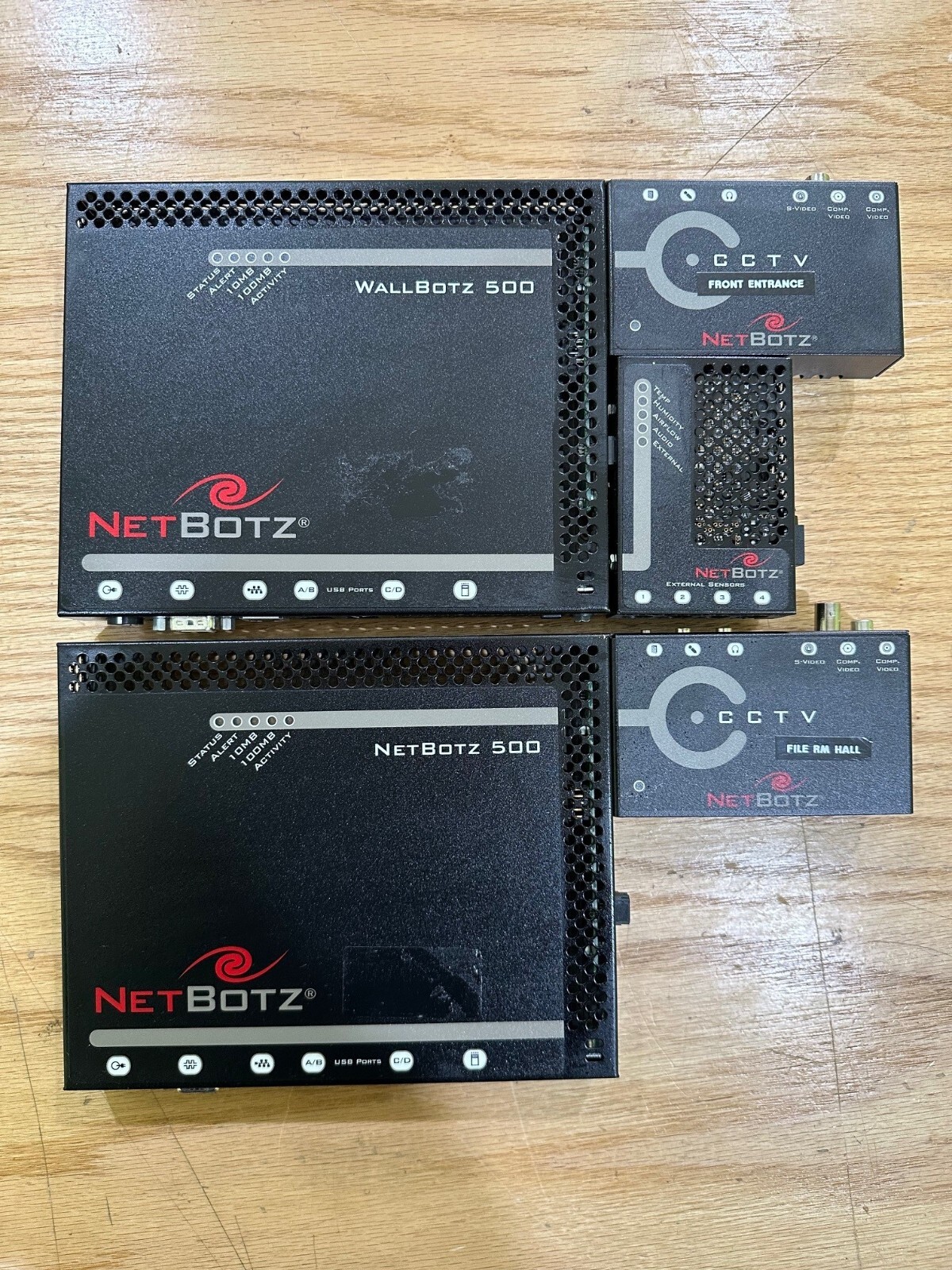 Lot of 2 NetBotz 500 Security Camera Monitoring Devices | eBay