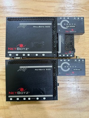 Lot of 2 NetBotz 500 Security Camera Monitoring Devices | eBay