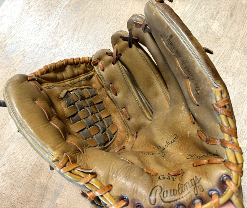 VTG Rawlings Reggie Jackson Signature Model Baseball Softball Glove ...