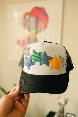 Custom Python Stars Trucker Hat - Just Don Style Hat | eBay