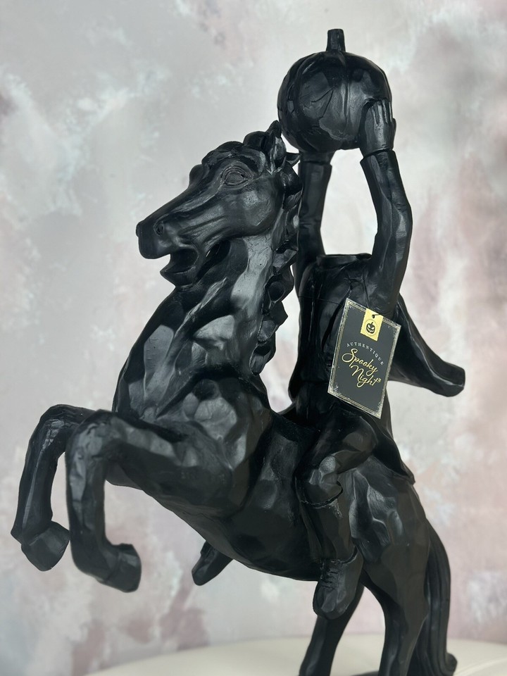 Headless Horseman Statue 24" Ichabod Crane Sleepy Hollow Prop Halloween ...