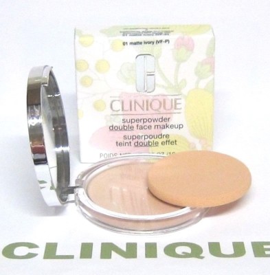 CLINIQUE Superpowder Double Face Makeup Compact in "01 Matte Ivory ...