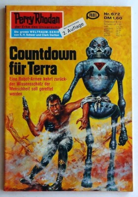 Perry Rhodan 2. Auflage Nr. 672 - Countdown für Terra | eBay.de