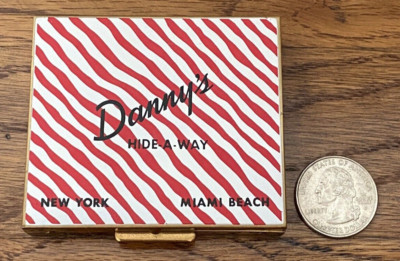 Danny's Hide-A-Way Hideaway New York Miami Beach Ladies Wallet Compact ...