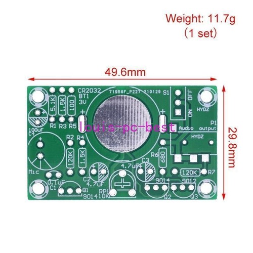 Audio Amplifier Practical Teaching Competition Hearing Aid DIY Kit ...
