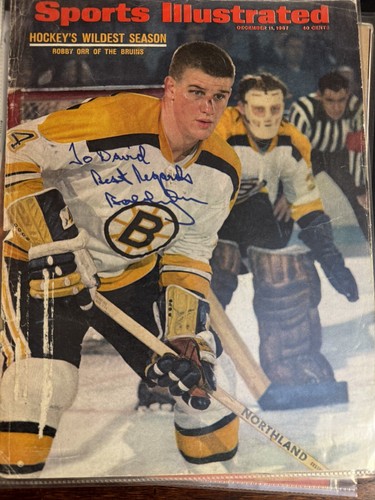 Bobby Orr Boston Bruins First Sports Illustrated Magazine 12/11/1967 ...