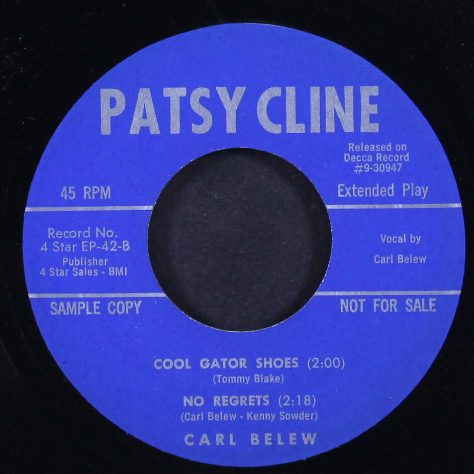 PATSY CLINE / CARL BELEW: gotta lot of rhythm in my soul + 1 / cool ...