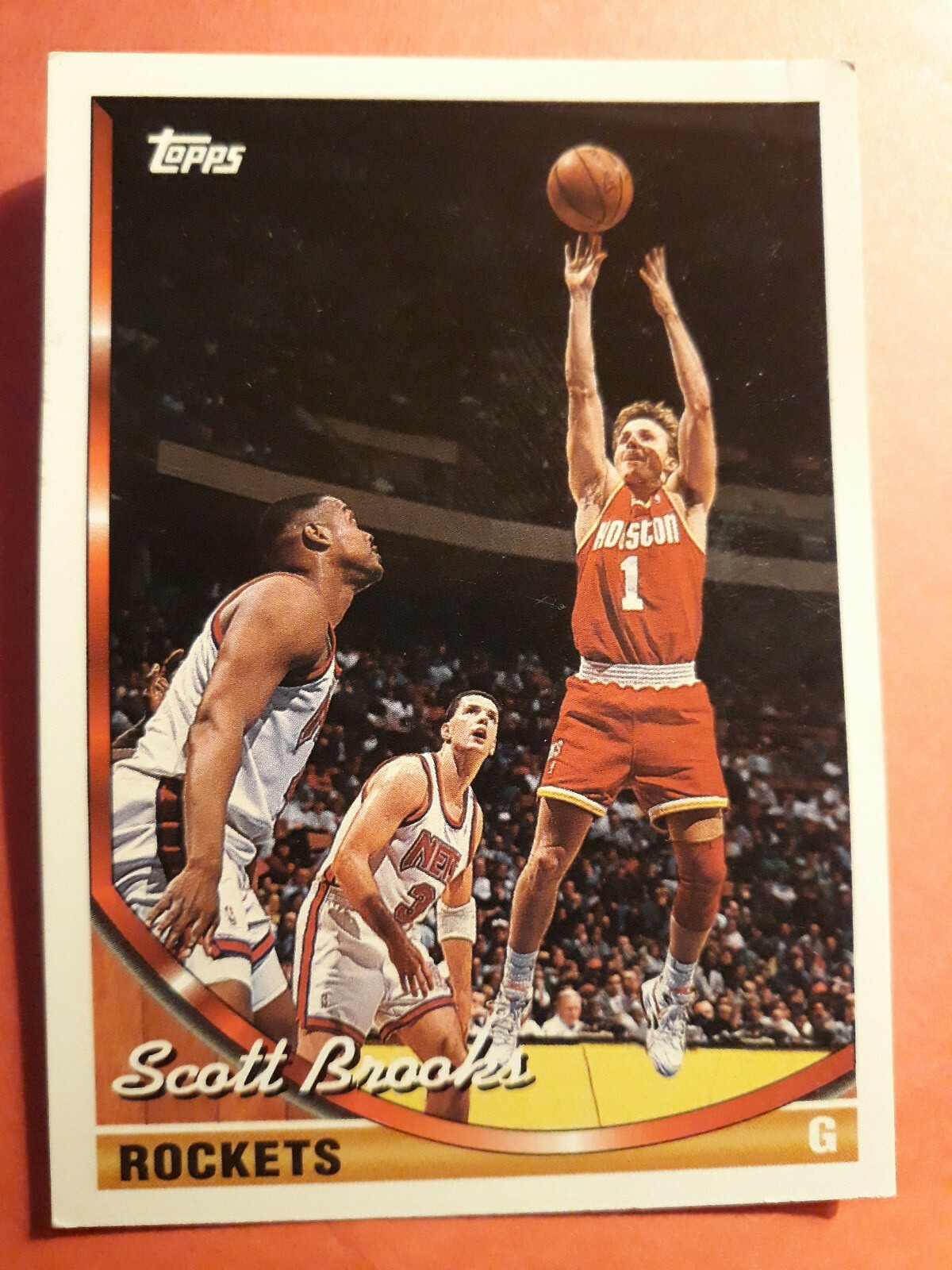 1993 Topps #107 Scott Brooks Rockets UC Irvine 8 - NM/MT | eBay