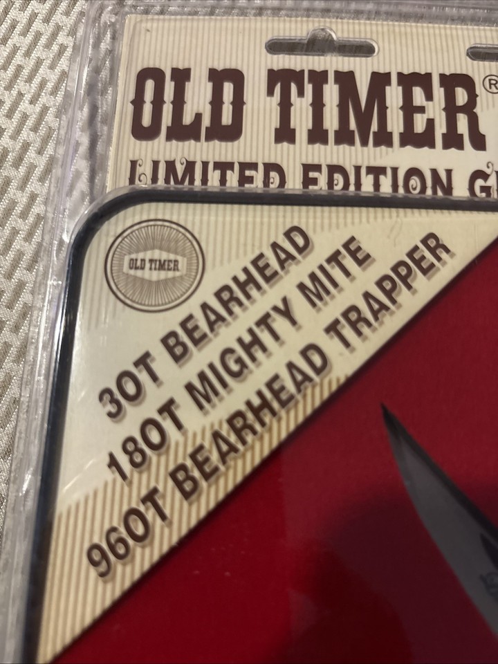 OLD TIMER 3 Piece Limited Edition Pocket Knife Gift Set with Tin | eBay