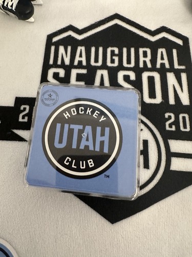 Utah Hockey Club Vs Toronto Maple Leafs Matchup Puck From 3-10-25 With ...