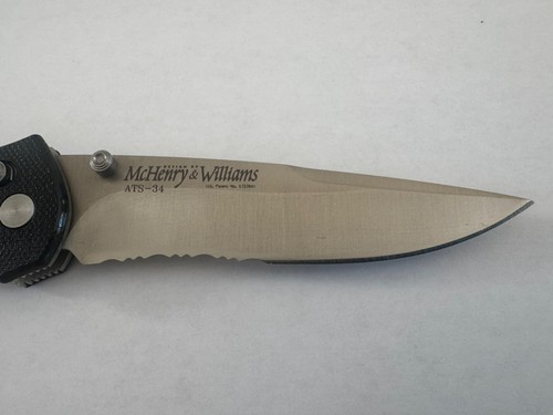 Benchmade 710S McHenry & Williams G10 Axis Lock ATS-34 Blade. *NEW IN ...