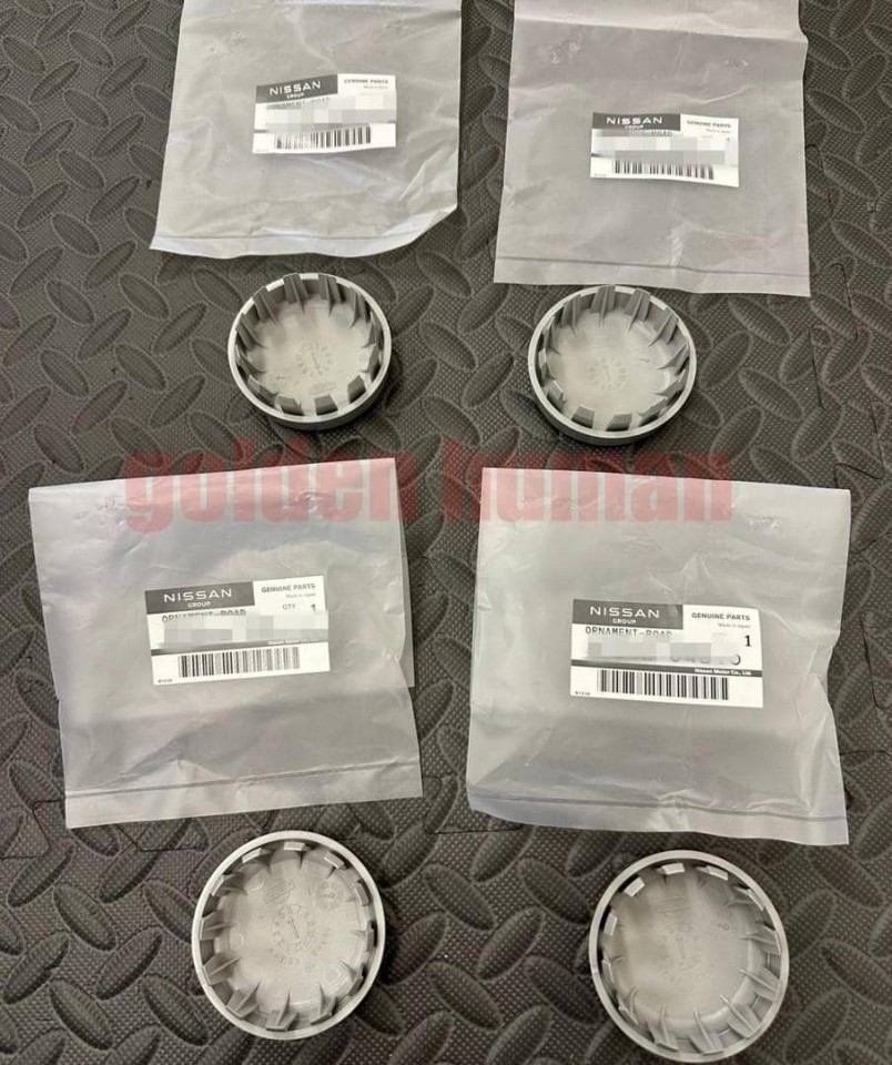 JDM Genuine Nissan GT-R R32 Wheel Center Caps Set of 4 Individual No ...