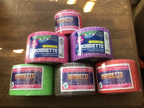 Bordette Scalloped Decorative Border Bundle Of 6 | eBay UK