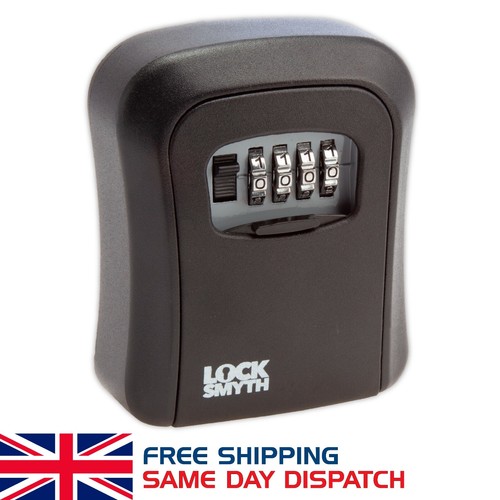 Locksmyth Combination Key Safe – Weather Resistant | Secure 4-Digit ...