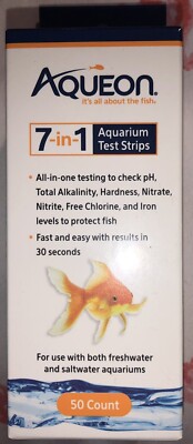 Aqueon 7-in-1 Aquarium Test Strips | eBay
