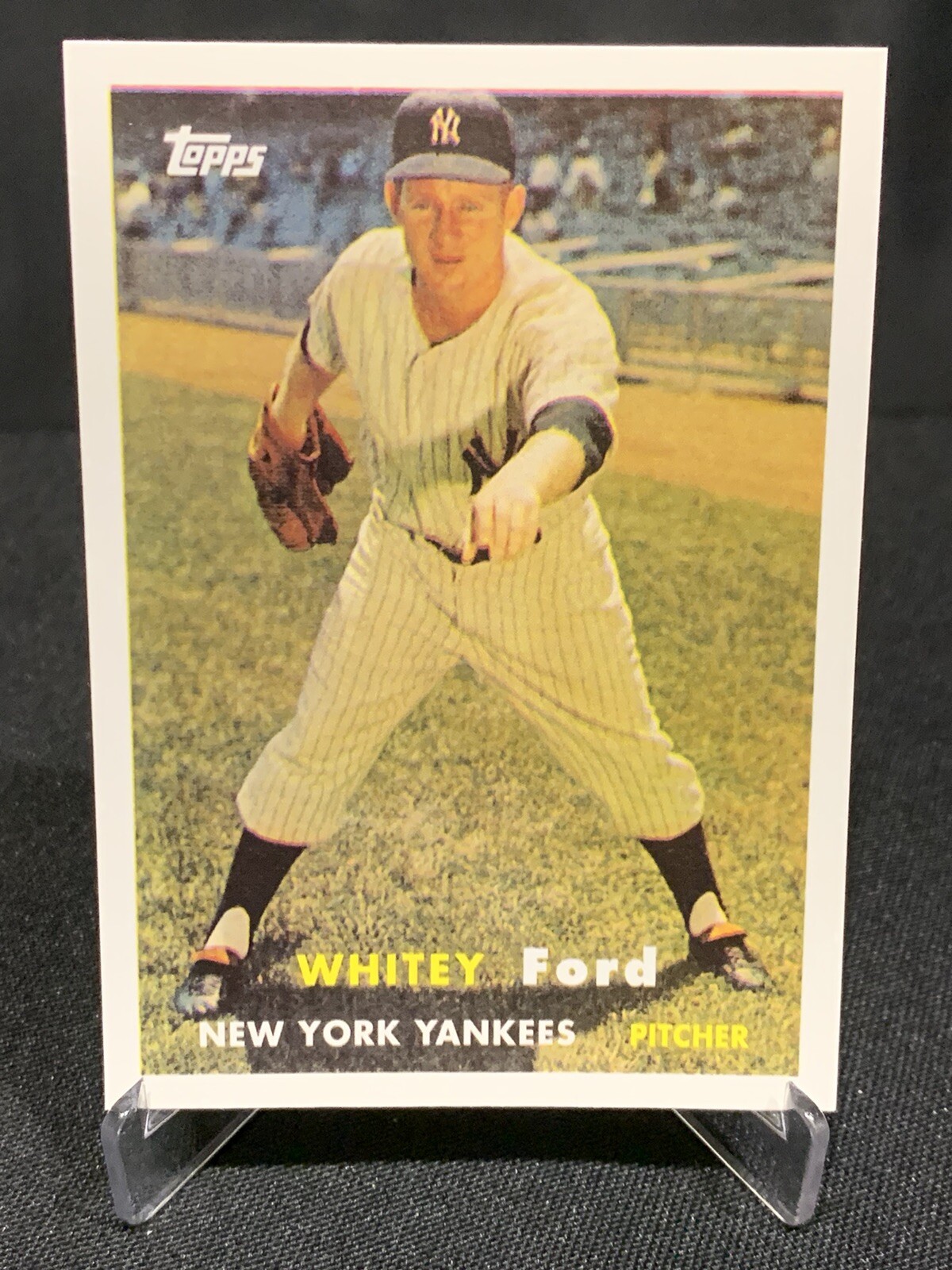 2010 Topps The Cards Your Mom Threw Out Original Back Whitey Ford Card ...