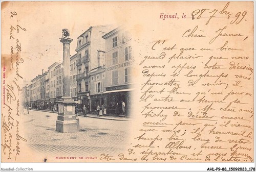 AHLP9-88-0825 - EPINAL - monument de pinau | eBay