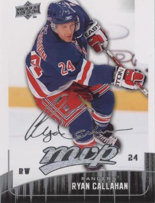 2009-10 Upper Deck MVP - Ryan Callahan #105 for sale online | eBay