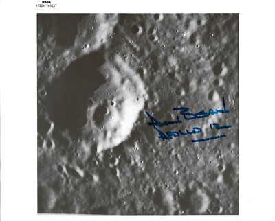 APOLLO 12 MOONWALKER ALAN BEAN SIGNED NASA BW 8x10 PHOTOGRAPH | eBay
