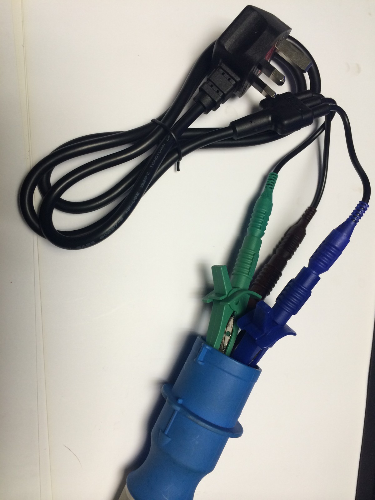 PAT Test Adaptor Fixed Hard-Wired Appliances without plugs JPSS026 ...