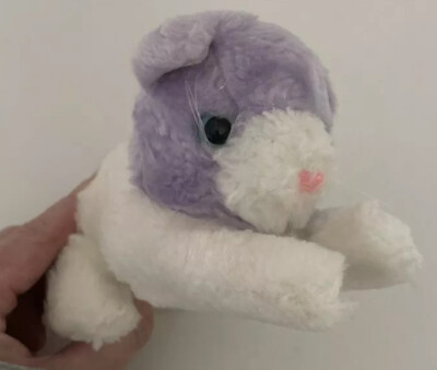 7” Kitty Kitten Plush Purple White Cat Stuffed Animal Soft Toy | eBay