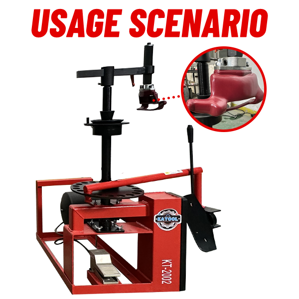 Multi Manual Tire Changer Machine Portable Hand Bead Breaker Mounting ...