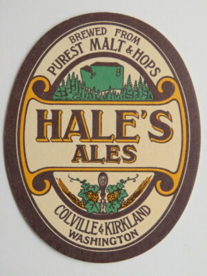 Beer Coaster: HALE'S Ales Pale American Ale ~ Seattle, WASHINGTON ~ J.R ...