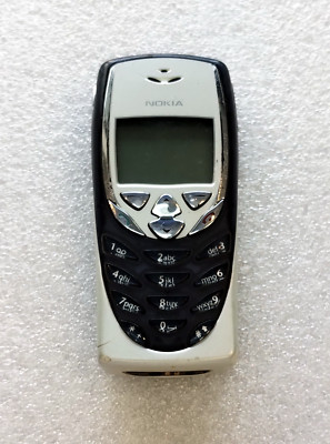 GENUINE NOKIA 8310 MOBILE PHONE GREY - GOOD COND FULLY WORKING ...