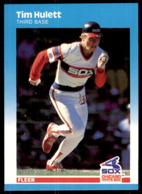 1987 Fleer Tim Hulett d Chicago White Sox #500 | eBay