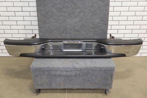 99-05 Chevy Silverado 1500 Stepside Chrome Rear Bumper | eBay