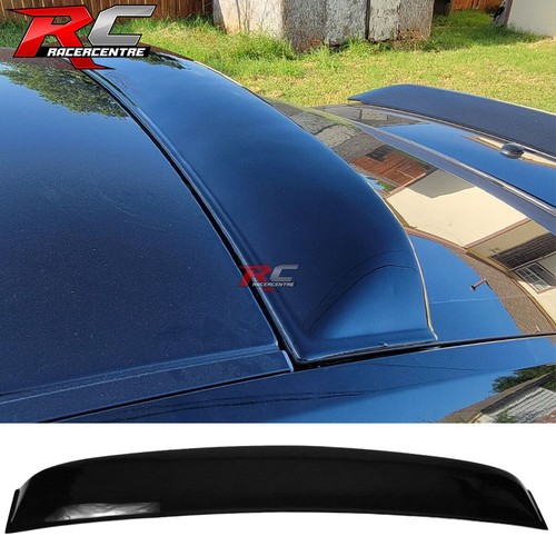 Fits 05-14 Ford Mustang Coupe Rear Window Visor Roof Spoiler Wing Gloss ...