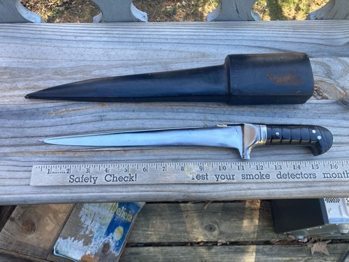 ANTIQUE VINTAGE AFGHAN KYBER TRIBAL KNIFE SWORD EXCELLENT With Scabbard ...