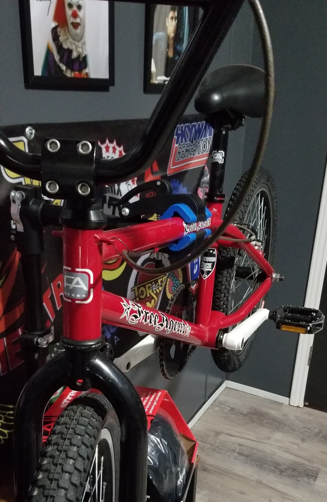 2008 Free Agent Duster Bmx Bike W/ Upgrades Extras Lid Banner Gt Dyno ...