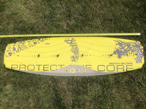 BODY GLOVE CONCEPT PROTECT THE CORE YELLOW DESIGNED WAKEBOARD, 54” | eBay